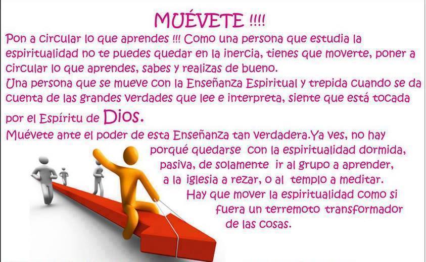 Pon a circular lo que aprendes. – Espiritualidad